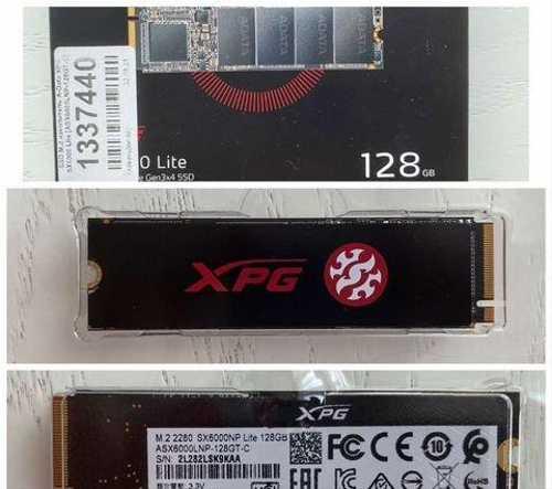 SSD adata XPG nvme 128GB