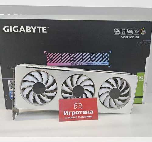 Видеокарта RTX 3060 12Gb gddr6 Gigabyte Vision