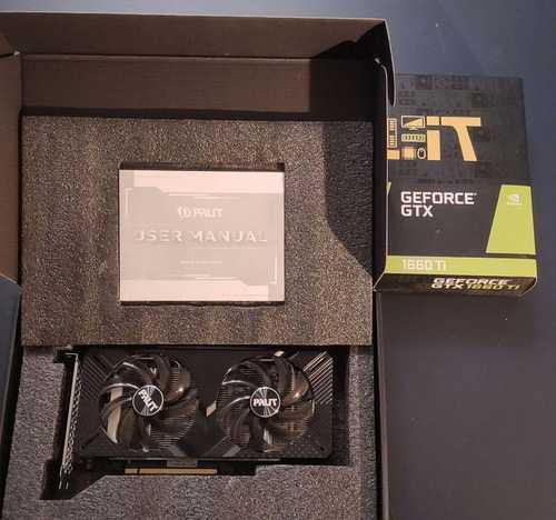 Видеокарта Palit gtx 1660Ti
