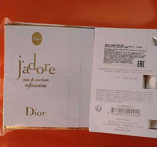 Dior Jadore infinissime Оригинал диор