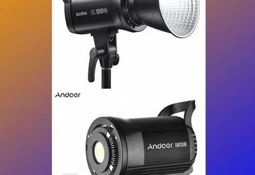 Видеосвет Godox SL100bi Andoer Lm60W