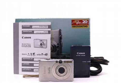 Canon ixus 55 в упаковке