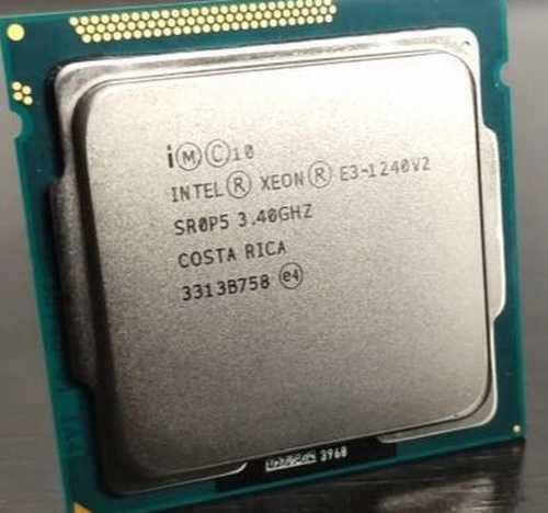 Процессор intel xeon e3 1240v2