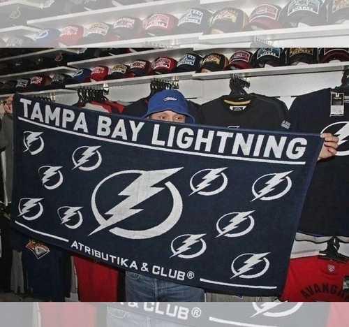 Махровое полотенце нхл Tampa Bay Lightning