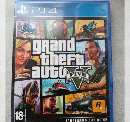 Игра для playstation ps4 gta 5