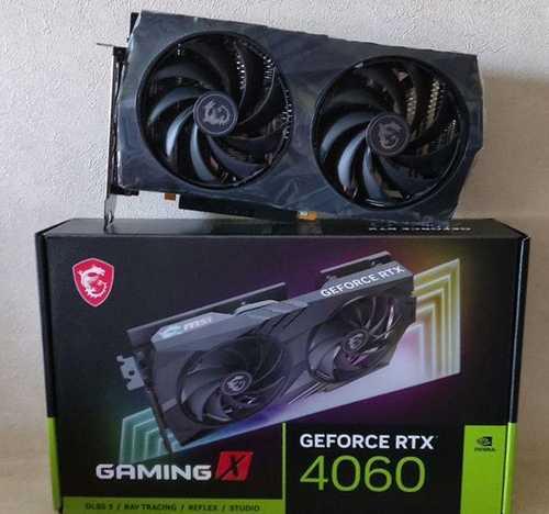 Видеокарта MSI RTX 4060 Gaming X