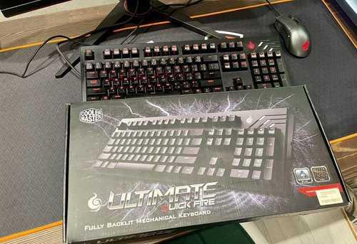 Механическая клавиатура coolermaster ultimate