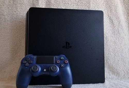 PS4 Slim 1tb + хитовые игры