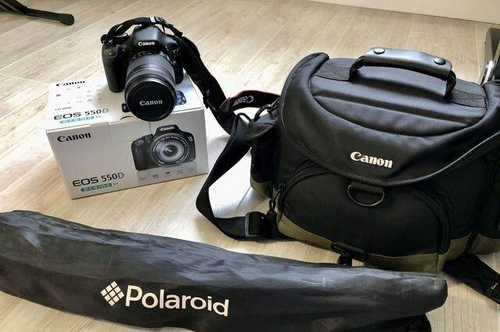 Canon EOS 550 D kit 18-135 IS