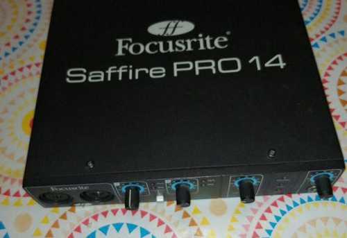 Внешняя звуковая карта Focusrite Saffire Pro 14