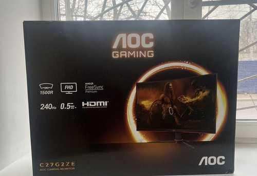 Монитор AOC gaming C27G2ZE/BK 240Hz новый