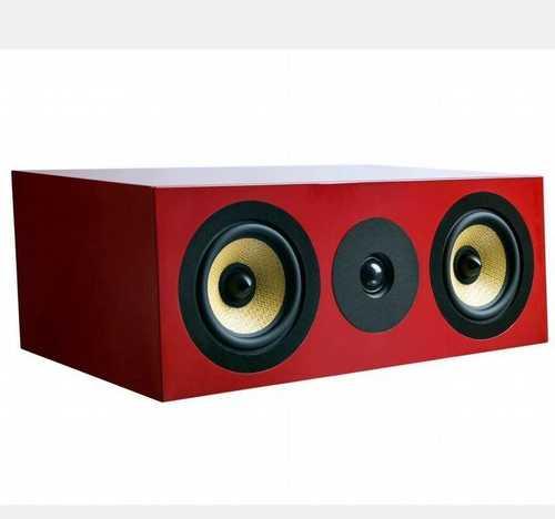 Акустика центрального канала Davis Acoustics Courbet C Red Gloss