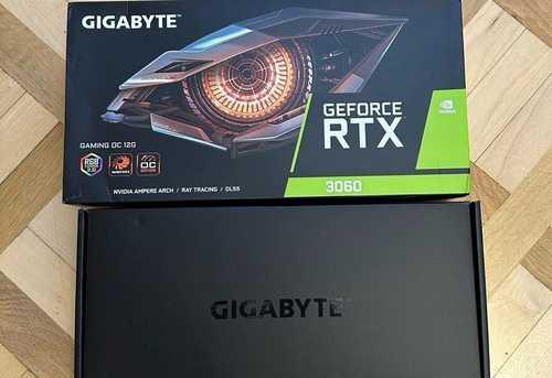 Видеокарта gigabyte nvidia GeForce RTX 3060 Gaming