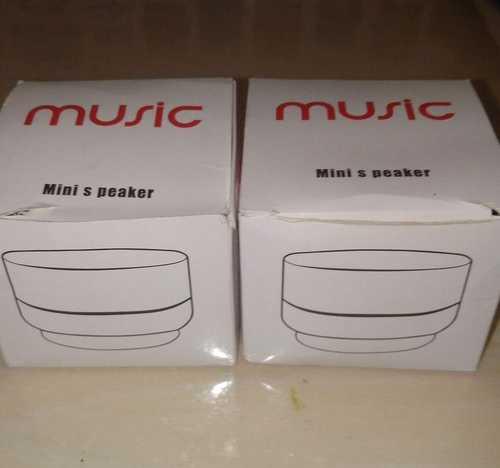 Блютуз колонка music mini s peaker 2шт