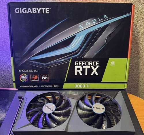 Видеокарта Gigabyte GeForce RTX 3060 TI 8GB Eagle