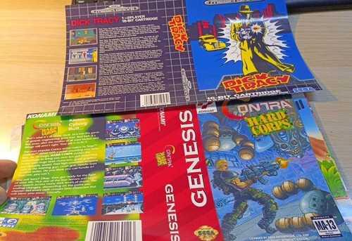 Sega genesis игры (обложки для картриджей)