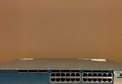 POE Коммутатор на 24 порта Cisco WS-C3560X-24P-S