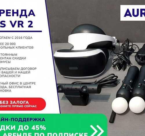 Аренда PS VR 2 Без залога
