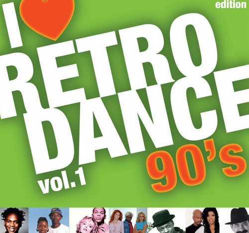 Виниловая пластинка Various Artists - I Love Retro Dance 90s vol.1 (Black Vinyl LP)