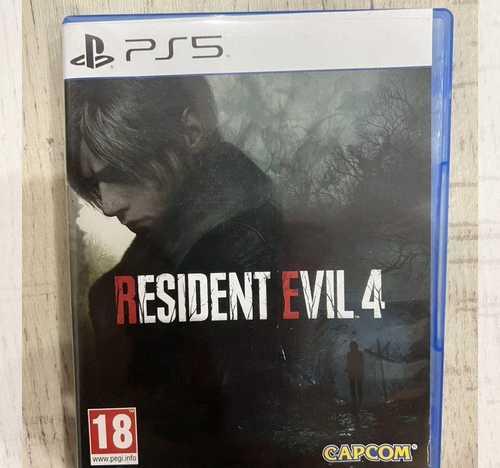 Resident evil 4 remake ps5 диск