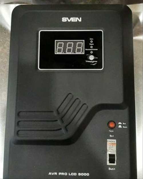 Стабилизатор напряжения sven AVR PRO 5000