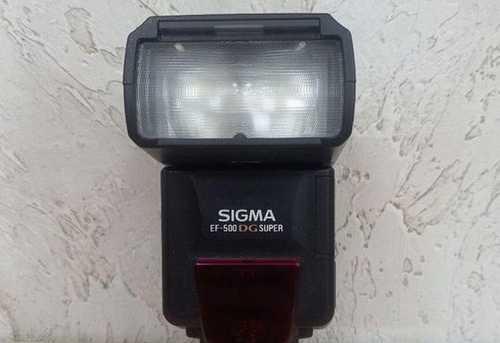 Вспышка камеры Sigma EF500