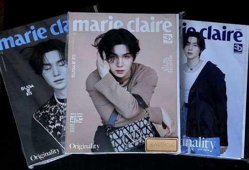 Журнал Marie Claire Юнги (BTS)