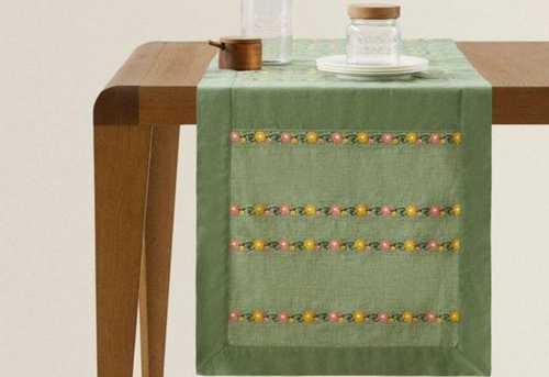 Новая дорожка на стол с вышивкой Zara Home, 50x160