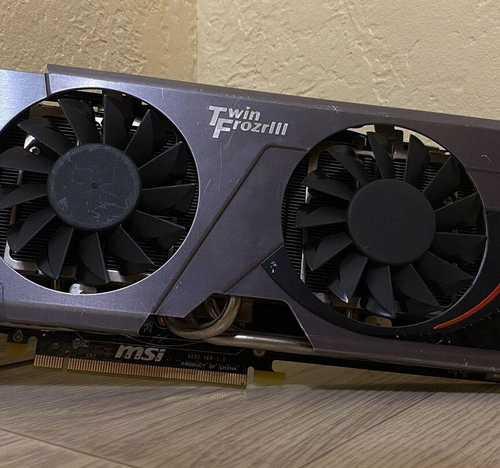 Видеокарта MSI GTX 570 TwinFrozr