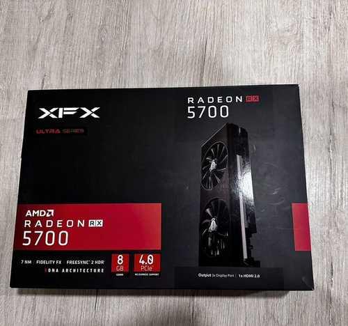 Видеокарта XFX RX 5700 DD ultra 8GB