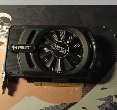 Видеокарта palit geforce gtx 1650 4gb