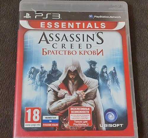 Assassin's Creed Братство Крови Игра на ps3