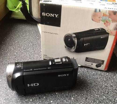 Видеокамера sony hdr cx330e