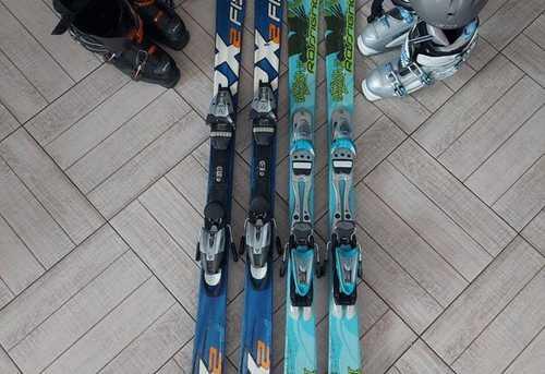 Горные лыжи Rossignol и Fischer