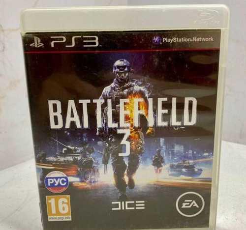 Диск Battlefield 3 на PS3