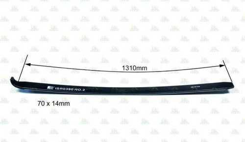 Рессора лист подкоренной задний цо 12mm 14*70*1310