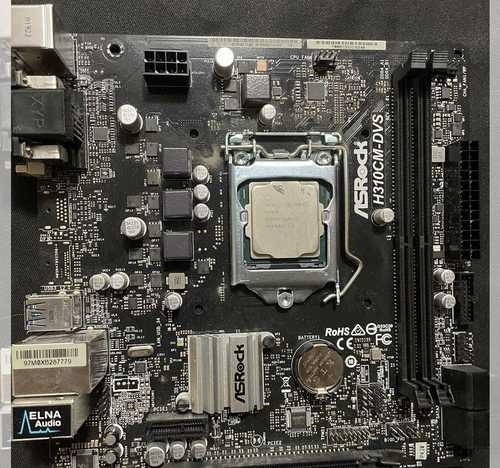 Материнская плата asrock H310cm dvs