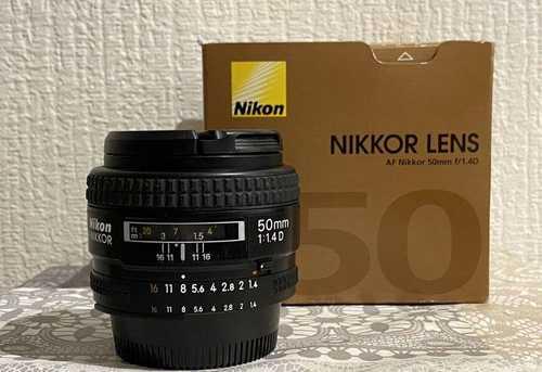 Nikon 50mm 1.4D Nikkor