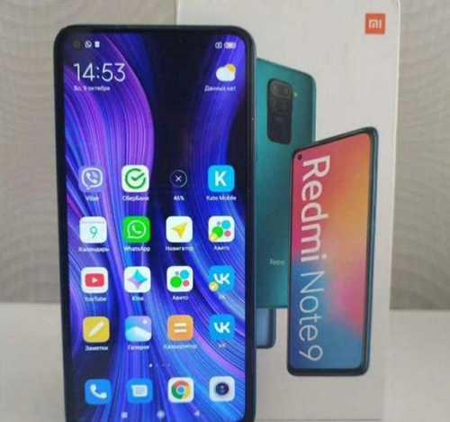 Xiaomi Redmi Note 9, 4/128 ГБ