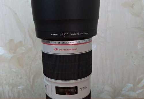 Canon 70-200mm f/2.8 L II IS USM + 2x