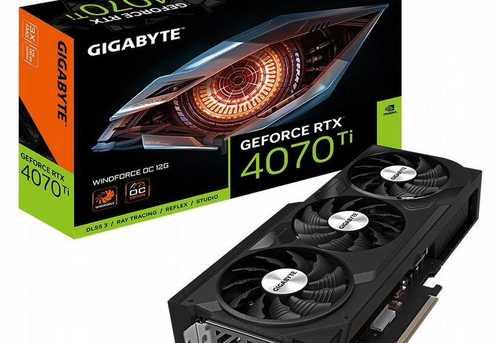 New Gigabyte Nvidia RTX4070Ti 12Gb Windforce OC