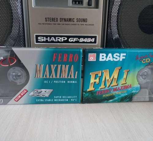 Аудиокассеты basf 2 шт