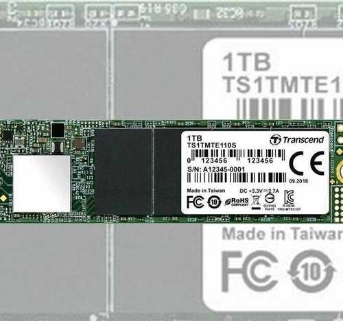 Накопитель SSD 1Tb Transcend MTE110 (TS1tmte110S)