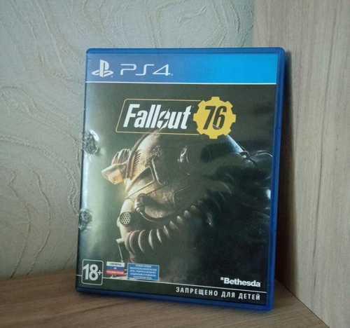 Диск Fallout 76 ps4