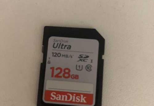 Карта памяти SanDisk 128 GB