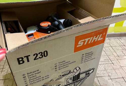 Мотобур stihl BT230 новый