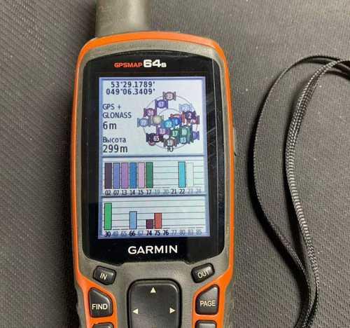 Навигатор Garmin GpsMap 64S