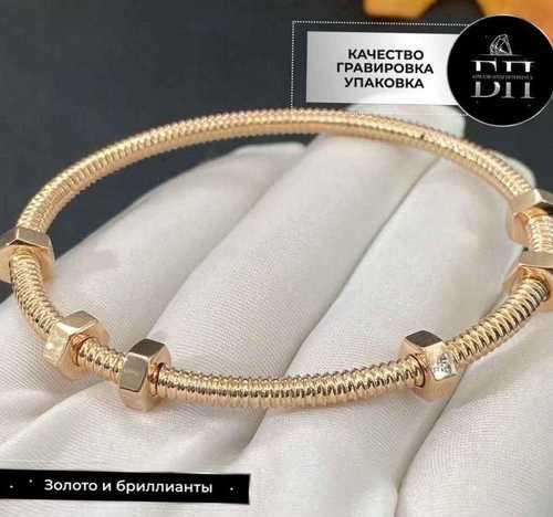 Браслет Cartier Ecrou из розового золота