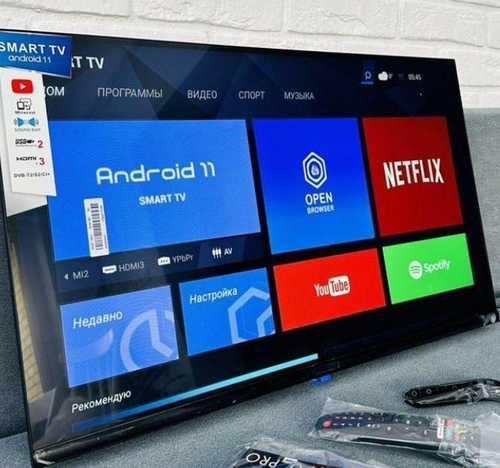 Телевизор SMART tv 43 андроид