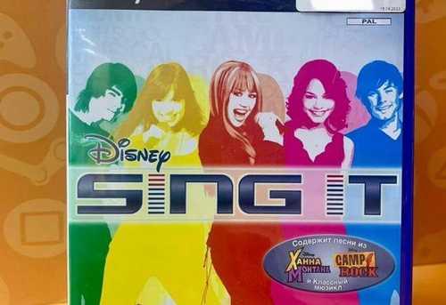 PS2 Disney Sing IT (английская версия) б/у
